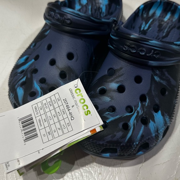 CROCS | Shoes | Nwt Little Boy 3 Blue And Black Crocs | Poshmark